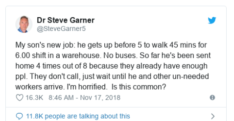 One hour work a week - you're officially employed - TruePublica