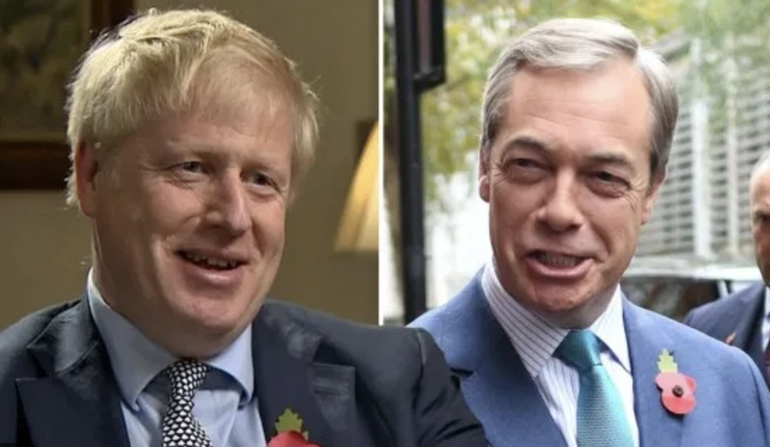 Bribery: Boris Johnson offered Nigel Farage peerage and Senior ...